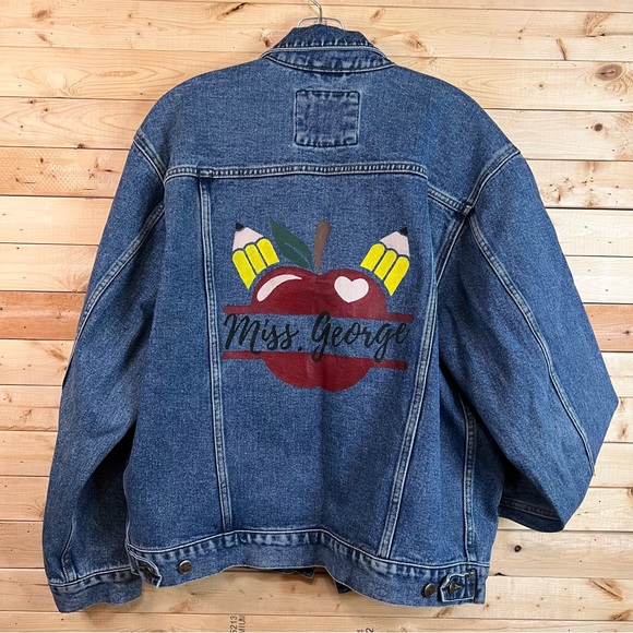 High Sierra | Jackets & Coats | High Sierra Oversized Hand Painted Miss ...